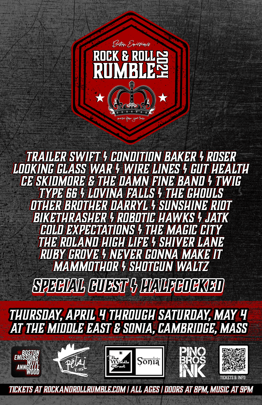 Rock & Roll Rumble - World Series of Boston Rock